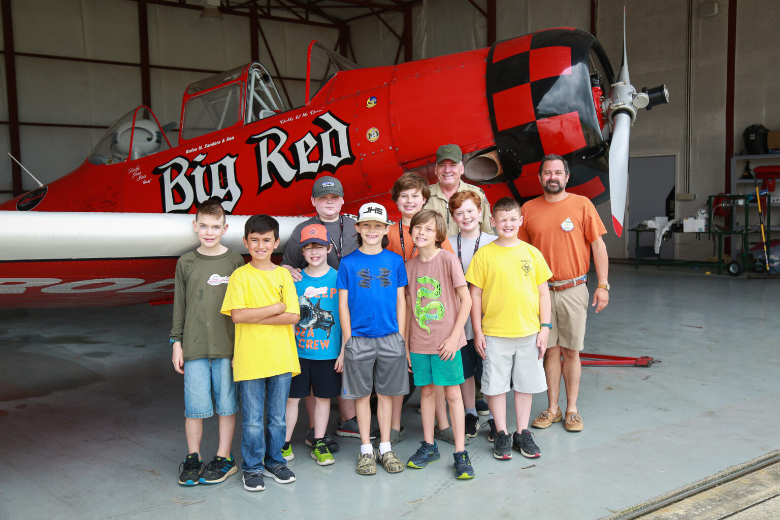 Boy Scouts Receive Aviation Merit Badges at Sanders Aviation - The ...