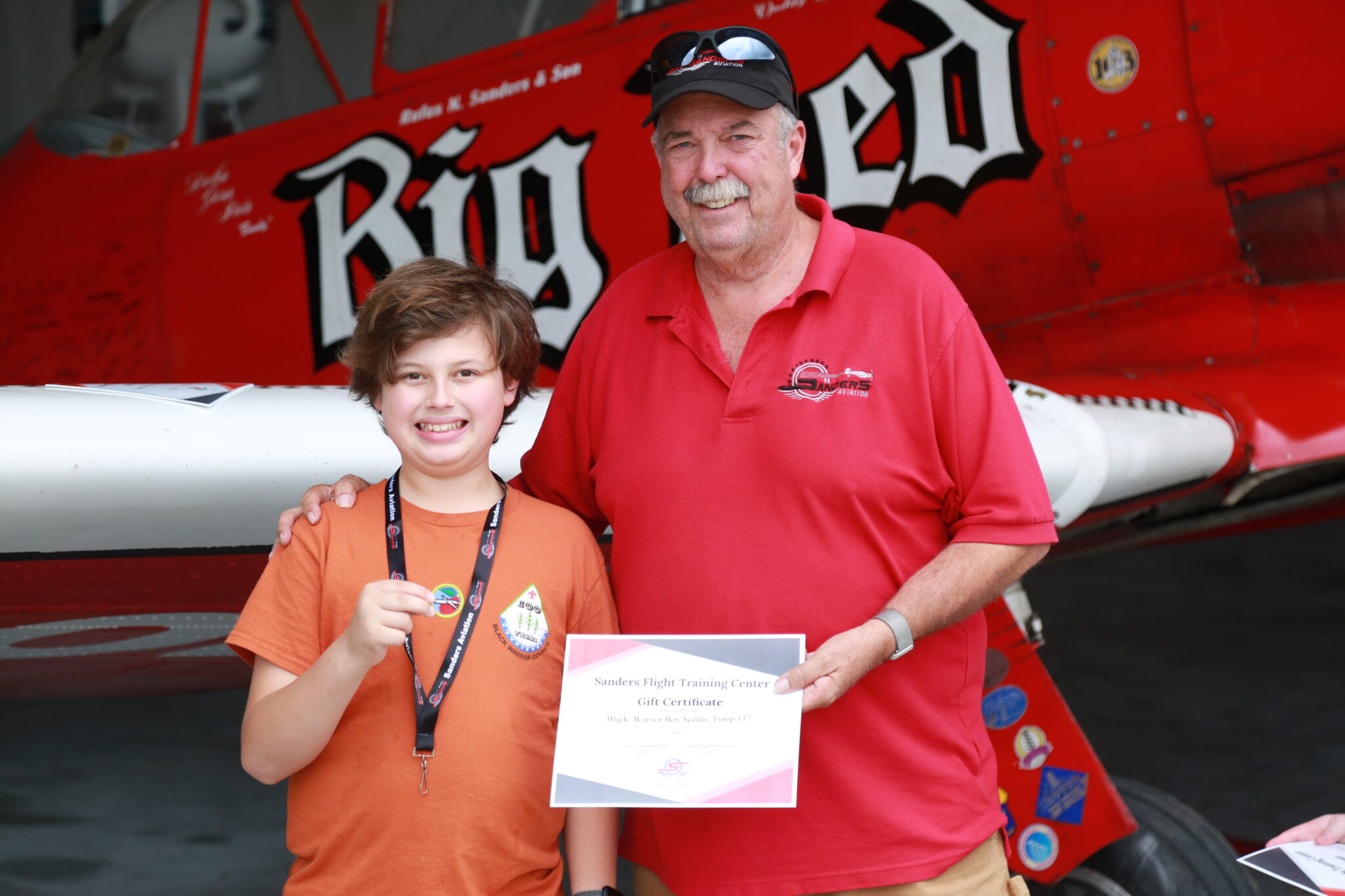 Boy Scouts Receive Aviation Merit Badges at Sanders Aviation - The ...